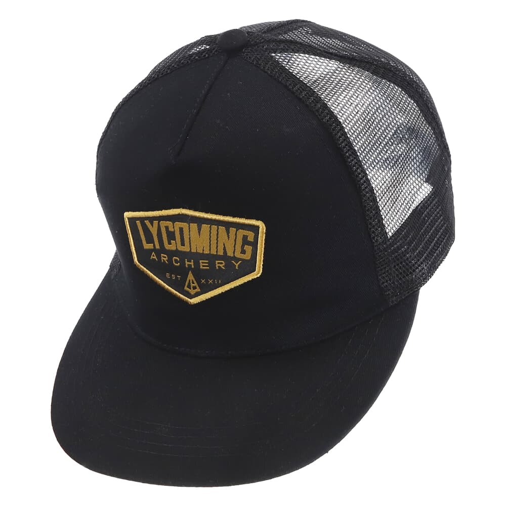 Lycoming Archery Gold Logo Black Mesh Back Hat LA-HAT-BLK-GLD For Sale ...