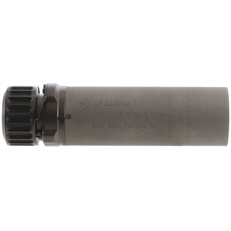 B&T Titanium 556 Rotex Mini K Suppressor w/SF Adapter SD-556RotexKTi ...