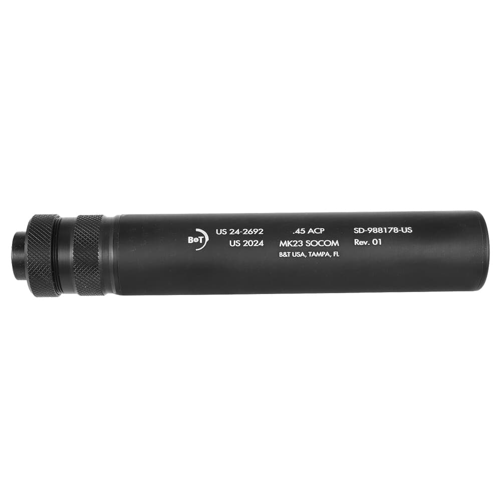 B&T IMPULS-IIA MK23 .45 ACP Direct Thread Suppressor (NFA) SD-988178-US ...