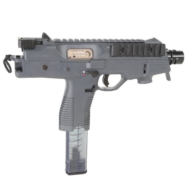 B&T TP9-N 9mm 5" Bbl Semi-Auto 30rd Sniper Grey Pistol BT-30105-N-US-SG ...