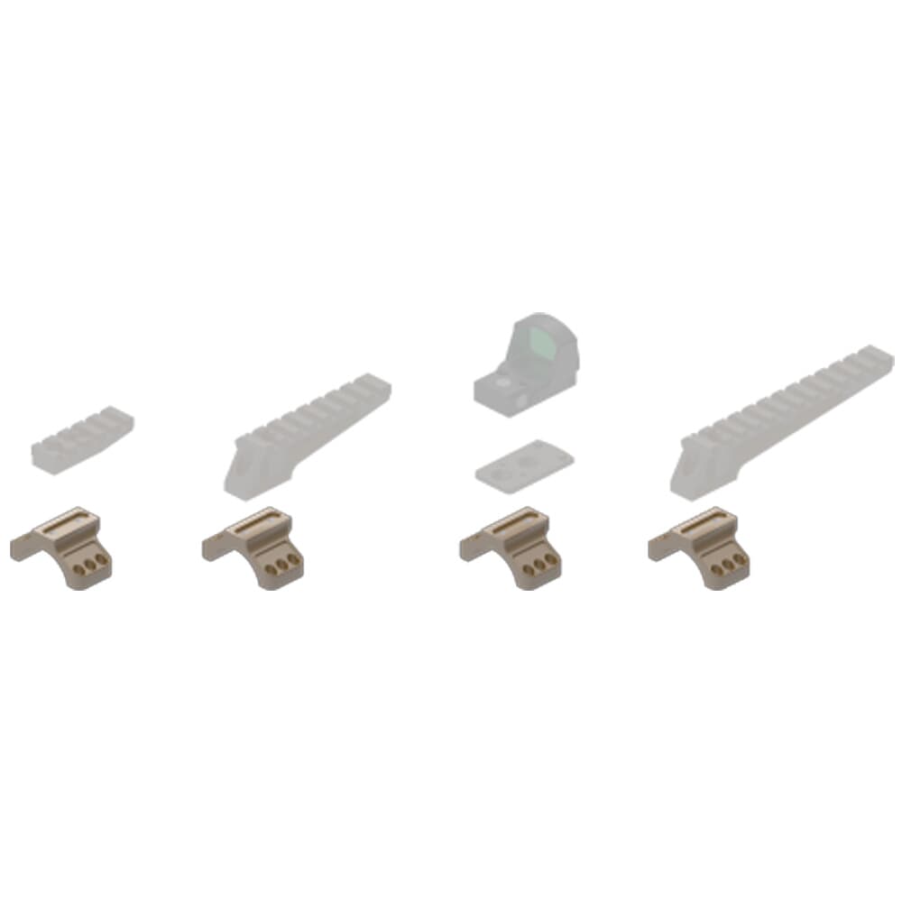 Badger Ordnance Condition One MAX Accessory Ring Cap ARC 36mm Tan 700 ...