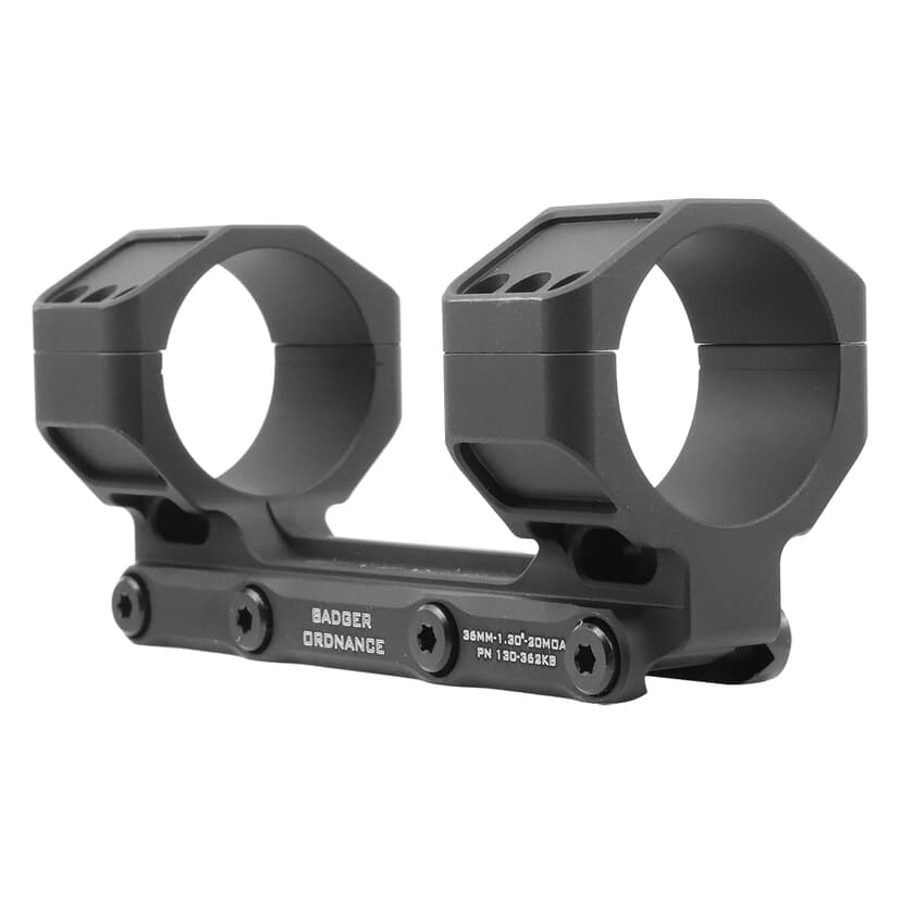 Badger Ordnance Comm Max 36mm Black Model Scope Mount Used - EuroOptic