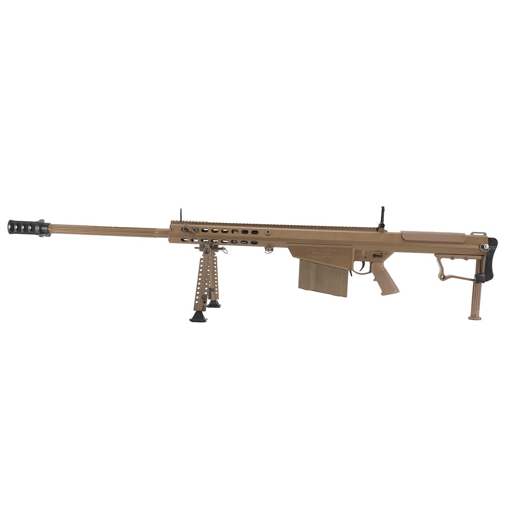 Barrett M107 A1 50 BMG 29" Mud Brown USED Rifle w/ (1) Mag, Bipod ...