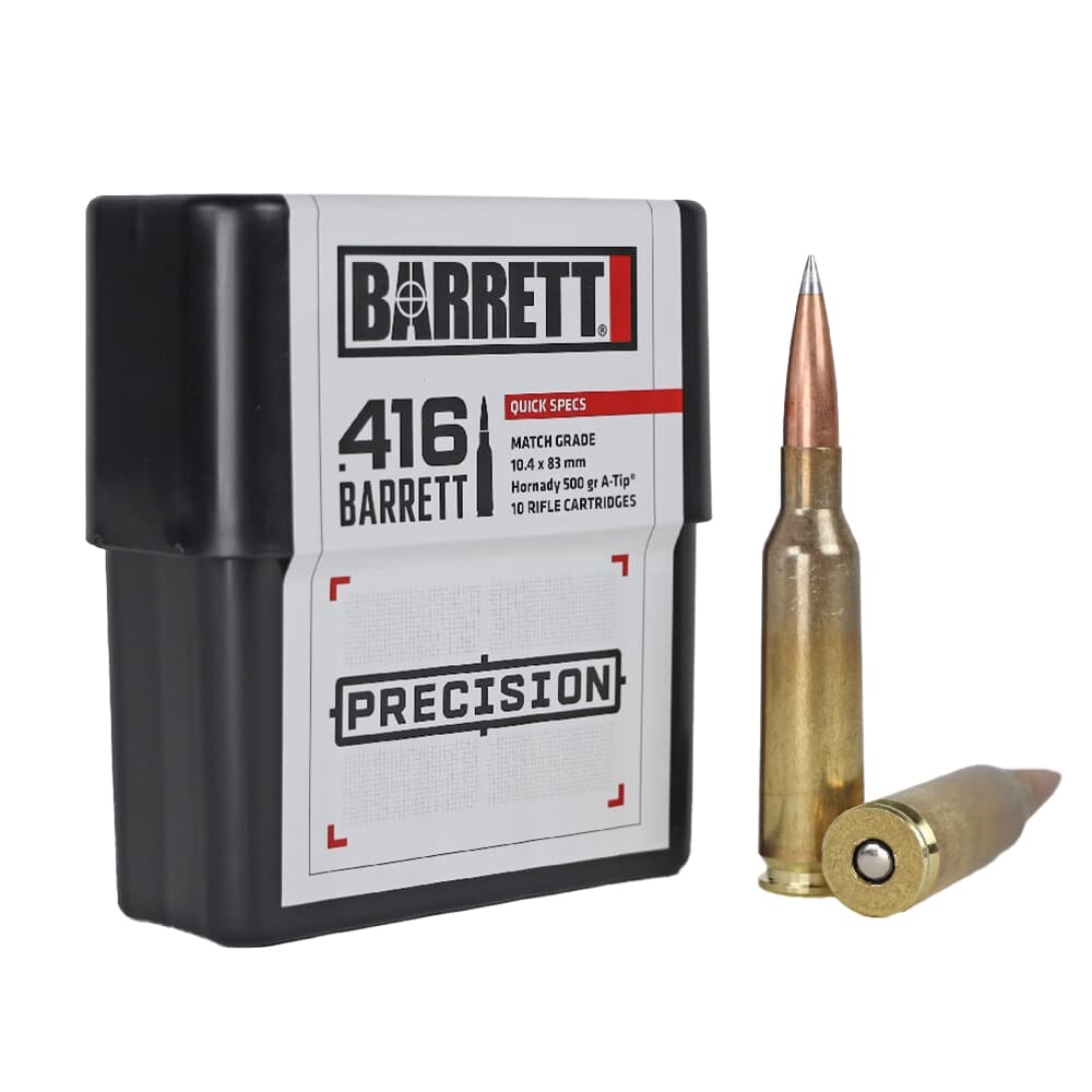 Barrett Ammo .416 Barrett A-Tip 500gr Box of 10 41633 For Sale - EuroOptic