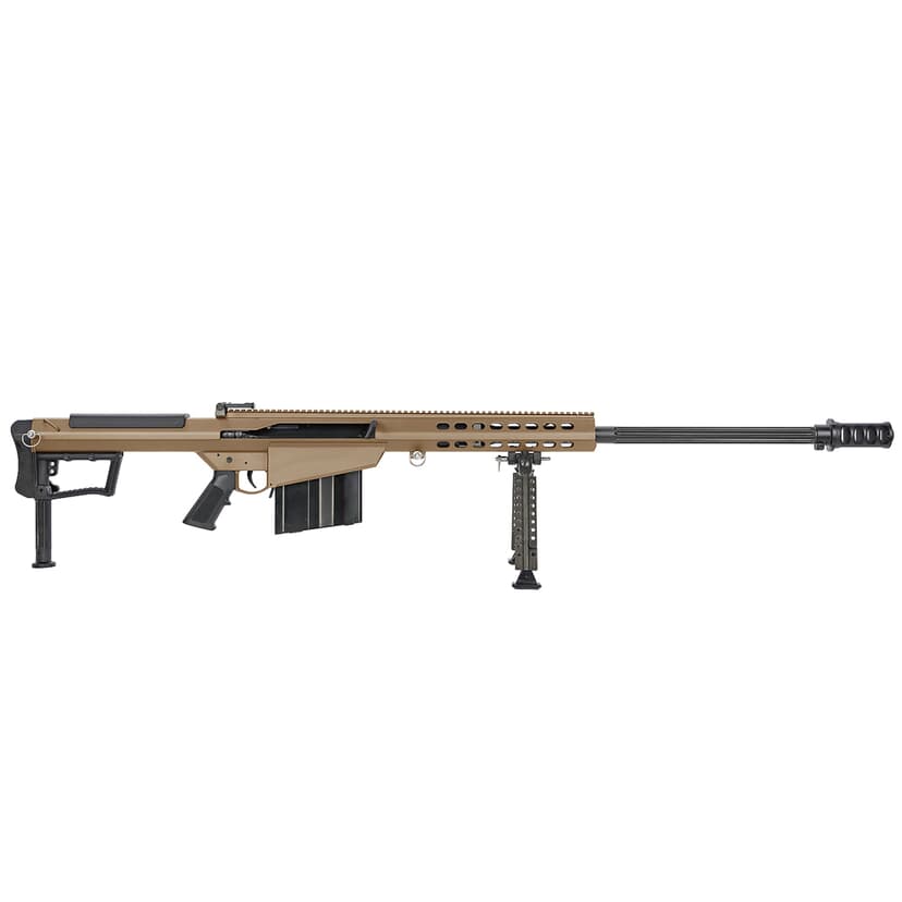 Barrett M107A1 .50 BMG 29" 1:15" Bbl FDE Rifle w/Steel Upper 18065-S ...