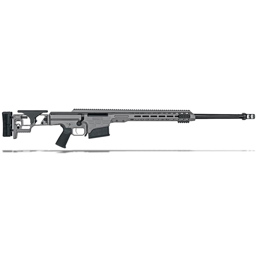 Barrett MRAD .338 Norma Mag Folding Stock Tungsten Grey Cerakote 26 ...