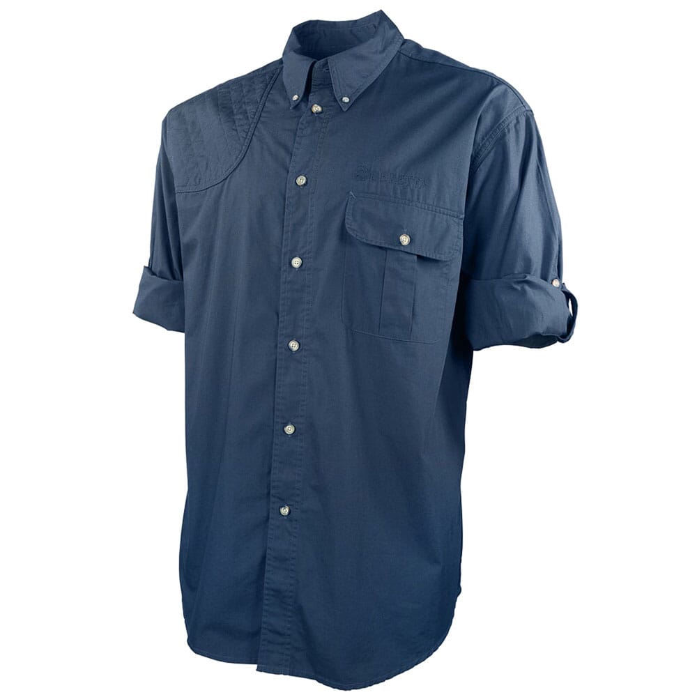 Beretta TM Roll Up Shirt Blue Total Eclipse LU222T15340504 For Sale ...