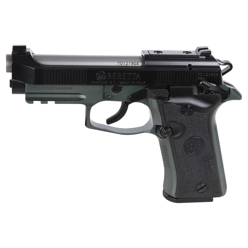 Beretta 80X Cheetah .380 ACP 3.9" Bbl Green Pistol w/(2) 10rd Mags SPEC0713A For Sale - EuroOptic