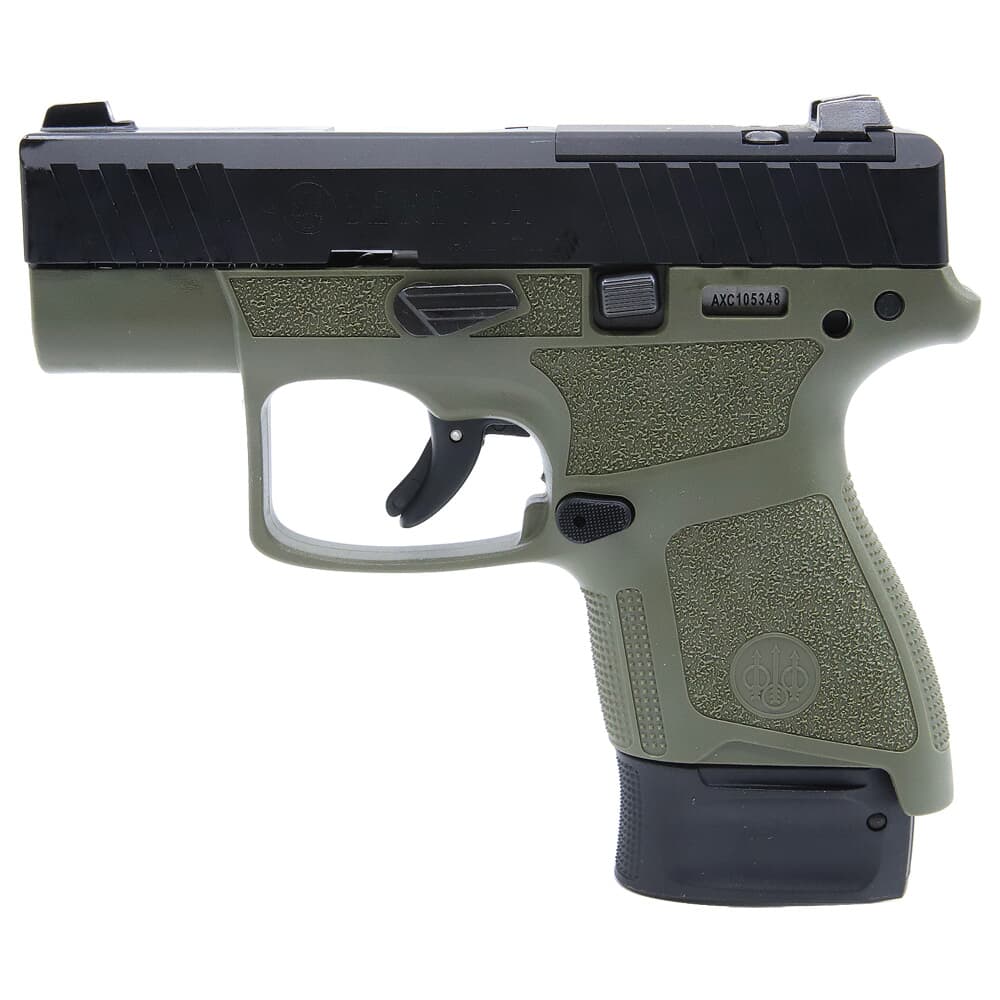 Beretta APX-A1 Carry 9mm 3.07" Bbl OD Green Pistol w/(1) 8rd Mag ...