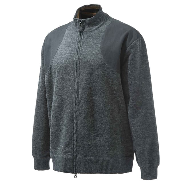 Beretta Honor Windstop Full-Zip Sweater Dark Grey Small PU501T16560963S ...