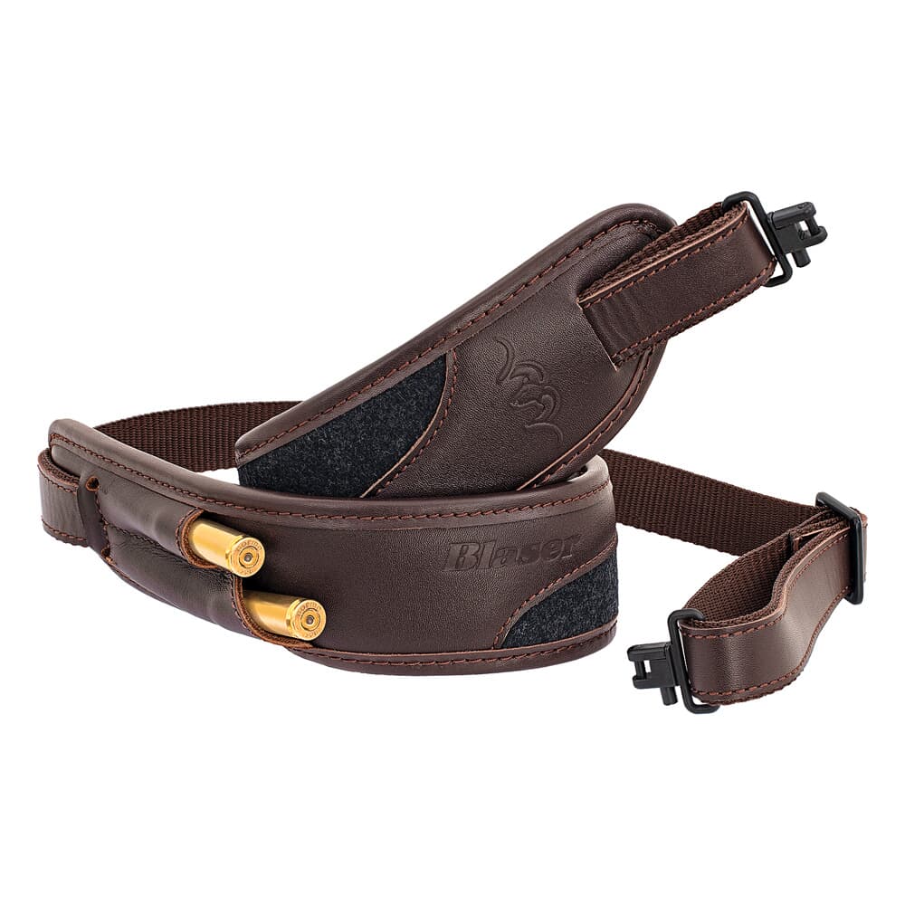 Blaser Loden/Leather Rifle Sling (with integrated cartridge holder ...