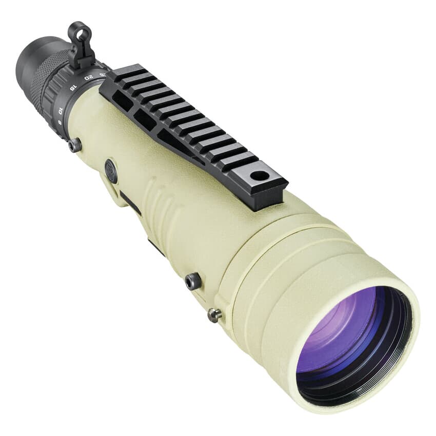 Bushnell Elite Tactical 8-40x60mm LMSS2 H322 FDE Spotting Scope ...