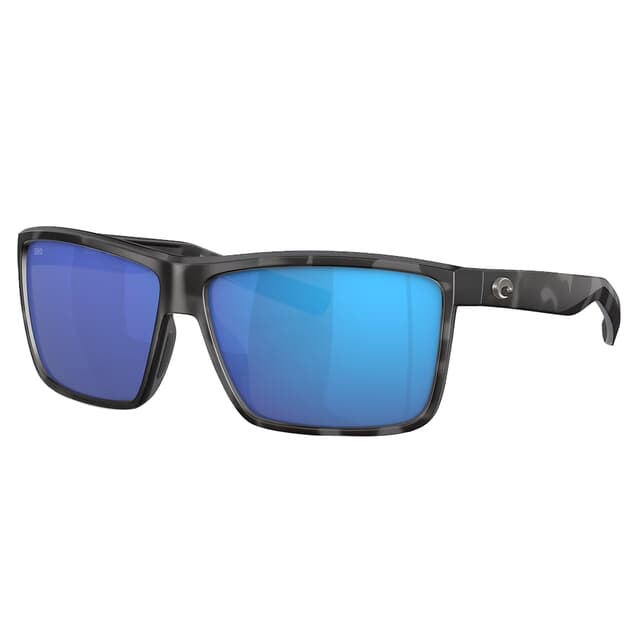 Costa Rinconcito Tiger Shark Frame Sunglasses w/Blue Mirror 580G Lenses ...