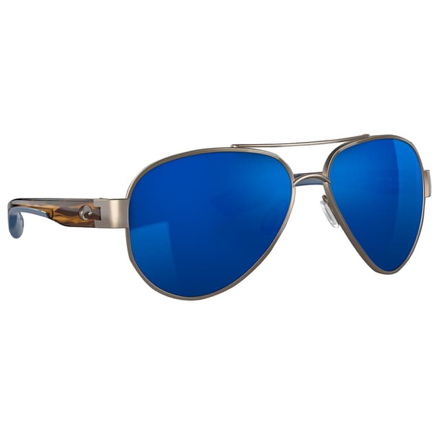 Costa South Point Golden Pearl Frame Sunglasses w/Blue Mirror 580P ...