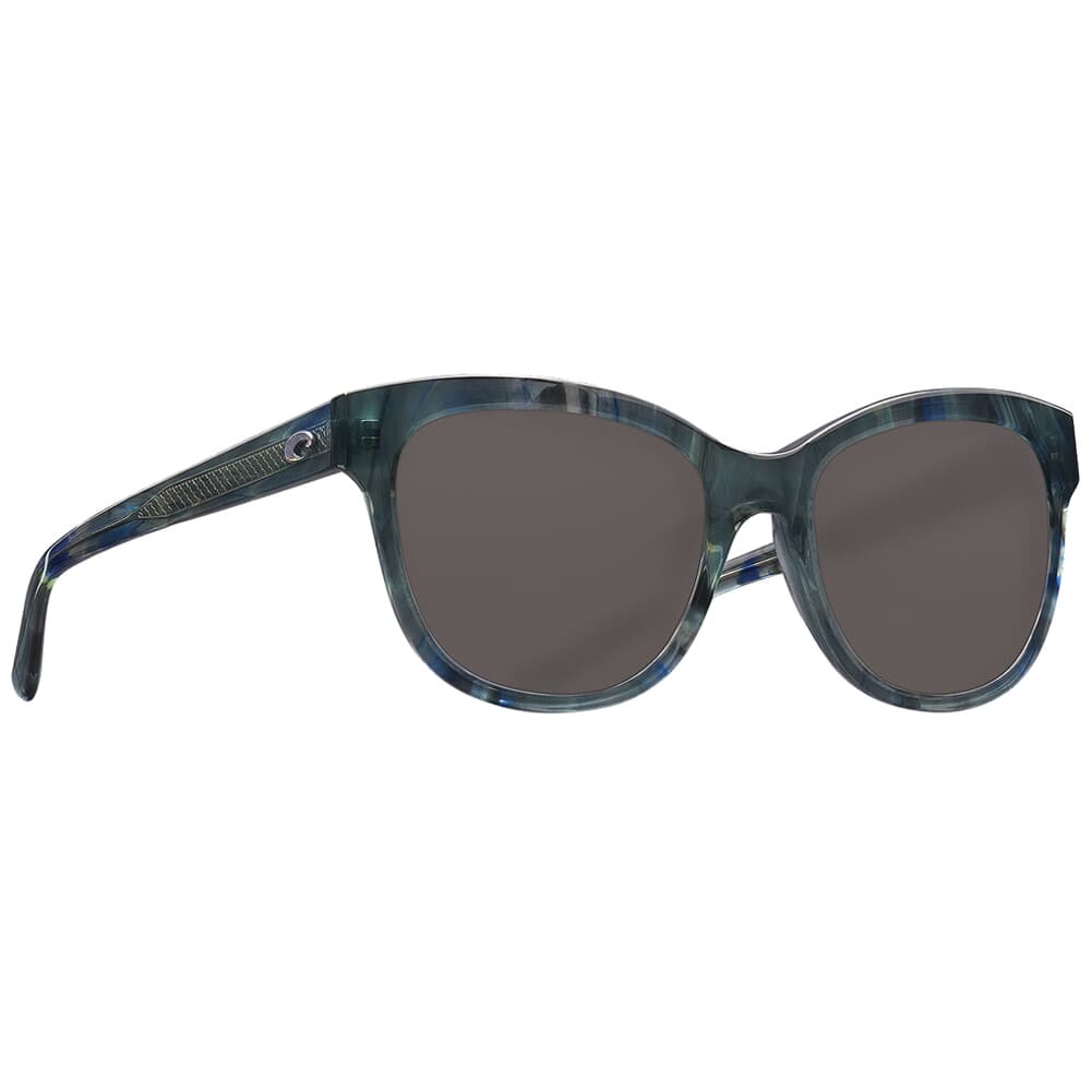 Costa Bimini Shiny Ocean Current Frame Sunglasses w/ Gray 580G Lenses ...
