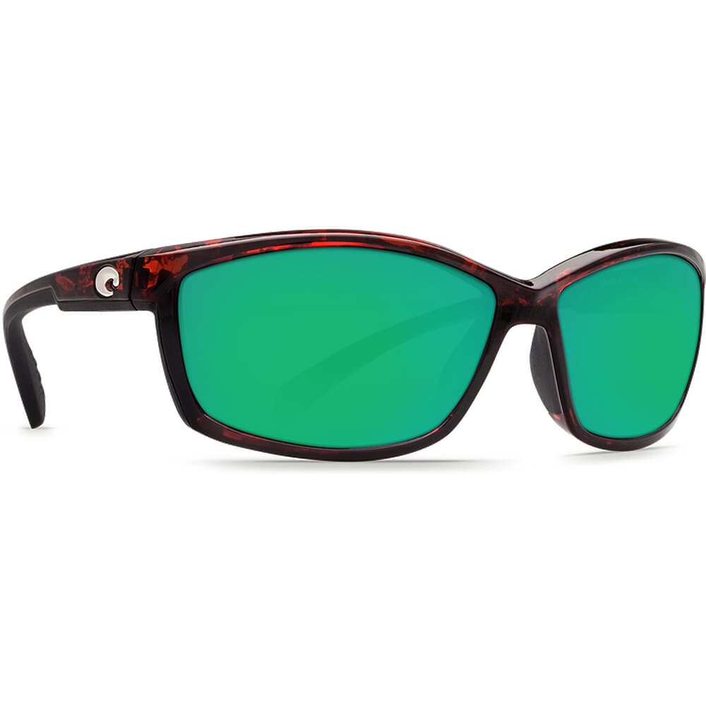 Costa Manta Tortoise Frame Sunglasses w/ Green Mirror 580G Lenses MT-10 ...