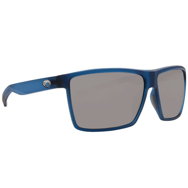 Costa Rincon Matte Atlantic Blue Frame Sunglasses w/ Gray Silver Mirror ...