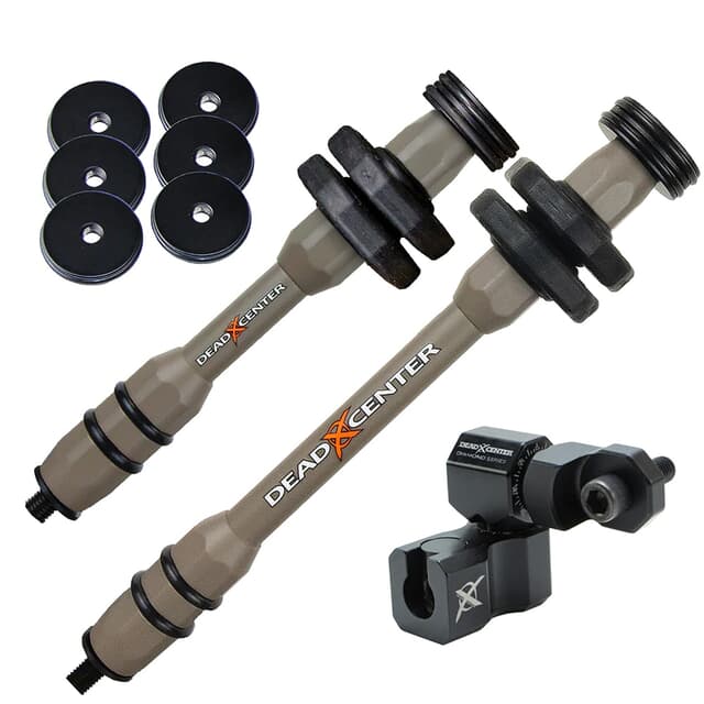 Dead Center Dead Level Hunter XS Lite 8" & 6" Tan Stabilizers DLHXSL-8 ...