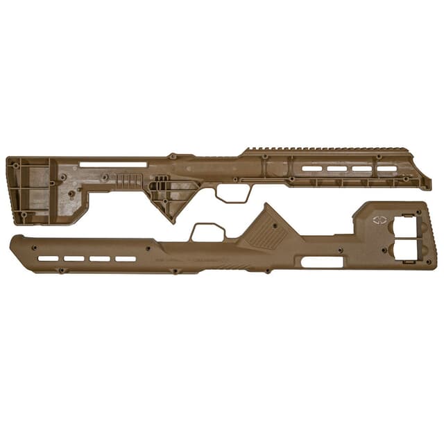 Desert Tech Trek-22 Ruger 10/22 FDE M-LOK Stock Kit w/Integral Optics ...