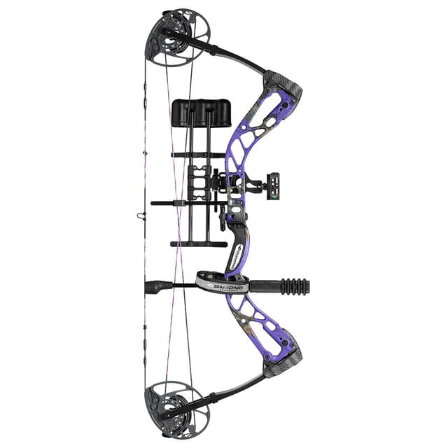 Diamond Archery Edge 320 LH 7-70# Purple Blaze Bow w/Pkg A13804 For ...