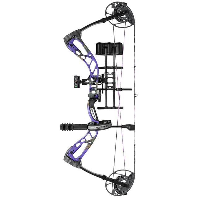 Diamond Archery Edge 320 RH 7-70# Purple Blaze Bow w/Pkg A13803 For ...