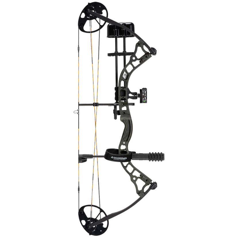 Diamond Archery Infinite 305 LH 7-70# Green Country Roots Bow w/Pkg ...