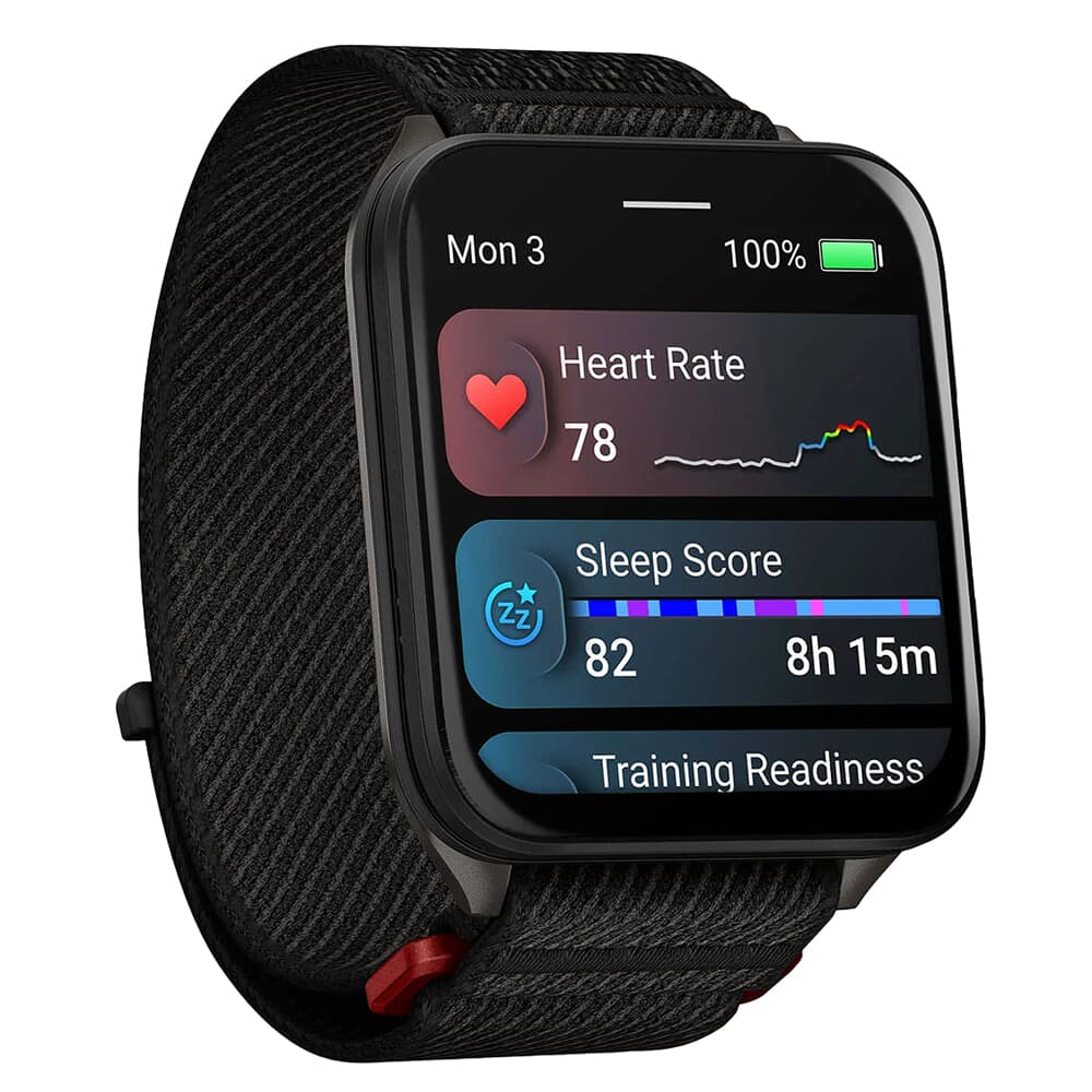 Garmin Venu X1 Black/Slate Titanium Smartwatch w/Black ComfortFit Nylon ...