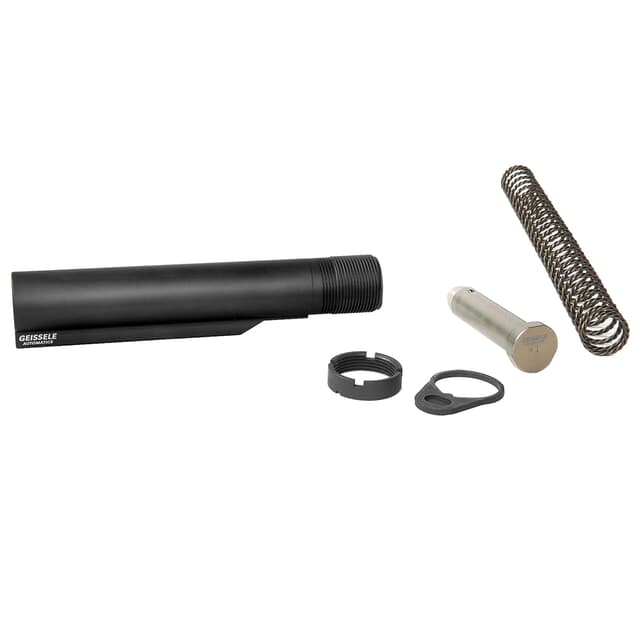 Geissele Premium MIL-SPEC AR-15/M4 Black Buffer Tube Assembly w/Super 42 Combo H1 08-163B For ...