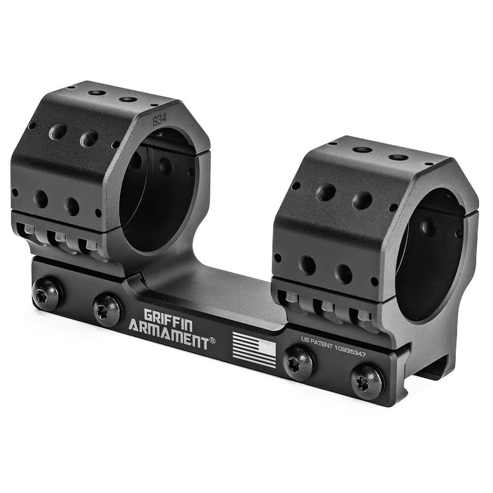 Griffin Armament 34mm Standard GPM 1.35" Height 0MOA Scope Mount GSM1 ...