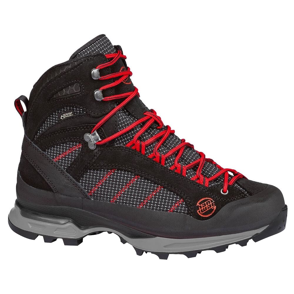 Hanwag Makra Trek GTX Black/Red SMU Boot H700400 For Sale | SHIPS FREE ...