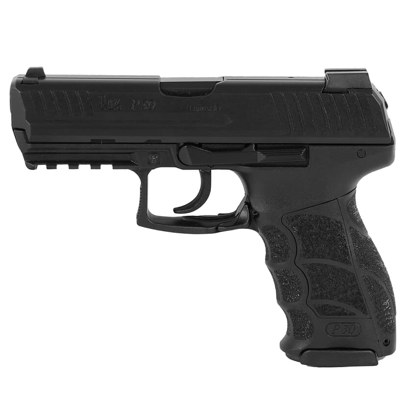 HK P30 (V1) 9mm "light" LEM DAO Pistol w/ (3) 10rd Mags & Night Sights ...