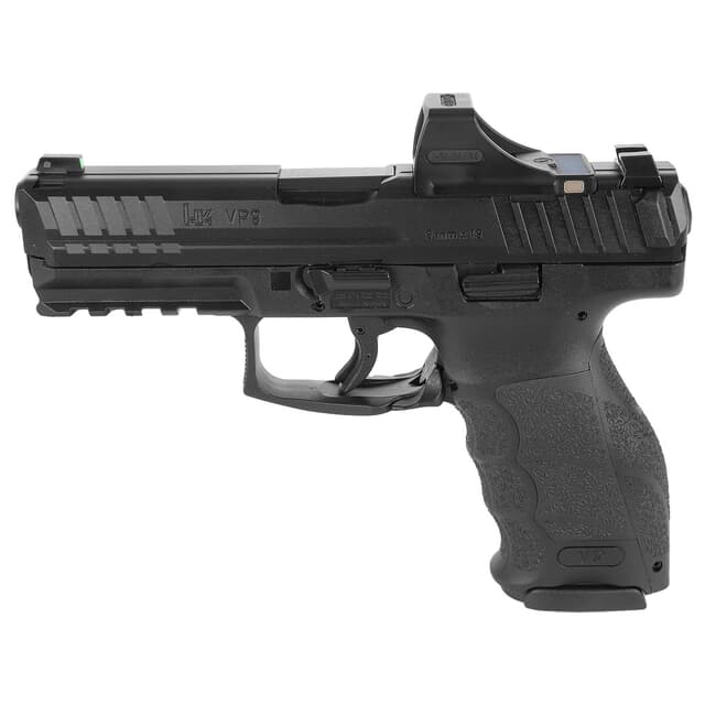 HK VP9 SCS 9mm 4.09" Bbl Pistol w/Super Green Holosun Package & (2) 10rd Mags 81000803 For Sale ...
