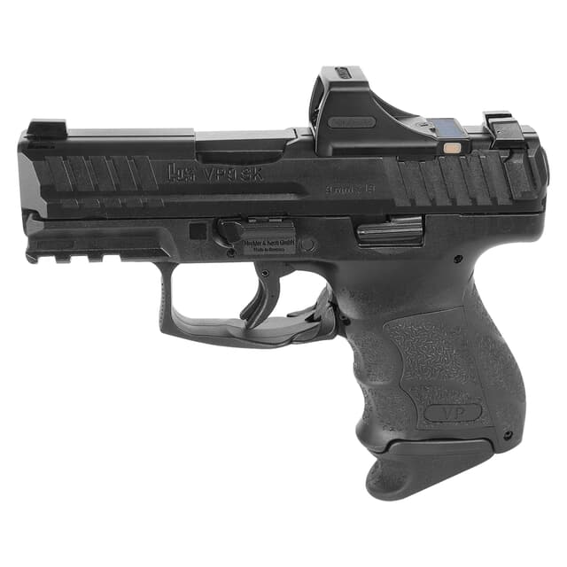 HK VP9SK SCS 9mm 3.39" Bbl Subcompact Pistol w/Super Green Holosun ...
