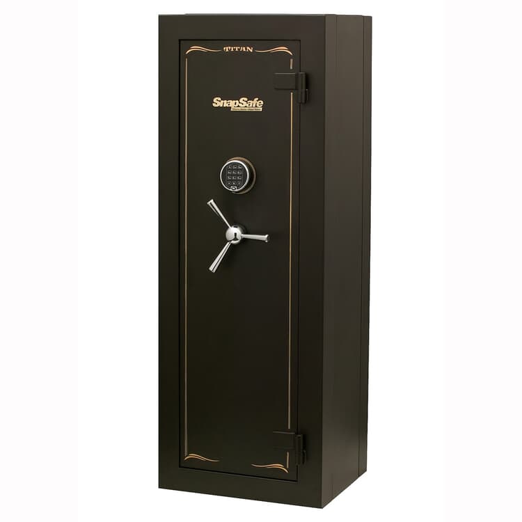SnapSafe Titan Black 12-Gun Modular Safe w/Digital Lock 75010 For Sale ...