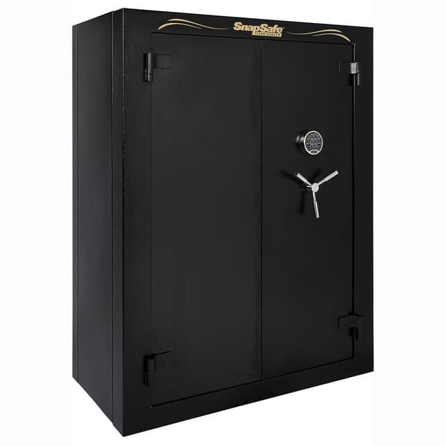 SnapSafe Super Titan XL Black 36-Gun Double Door Modular Safe w/Digital ...