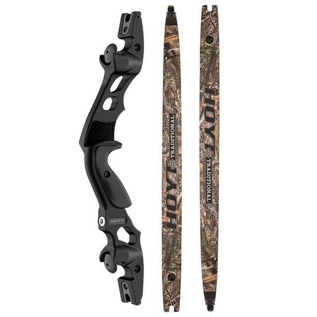 Hoyt Satori 19 Blackout Riser w/Satori 40# MD Realtree Trad Limbs ...