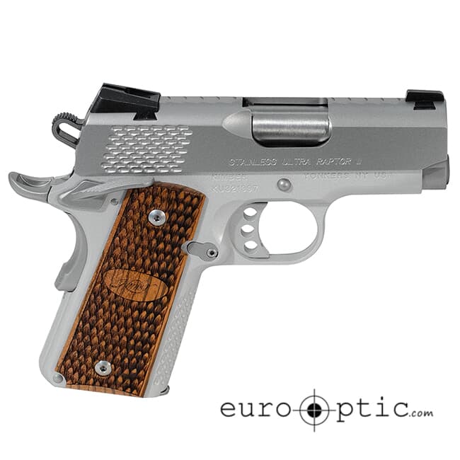 Kimber 2017 Stainless Ultra Raptor II .45 ACP Pistol 3200375 | Flat ...