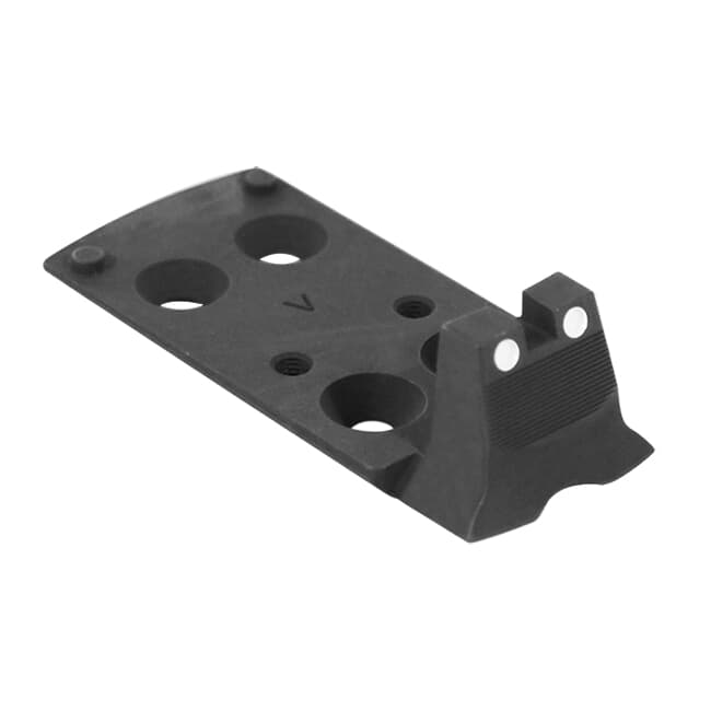 Kimber Optics Plate w/ Integral Co-witness Rear White Dot Sight For ...