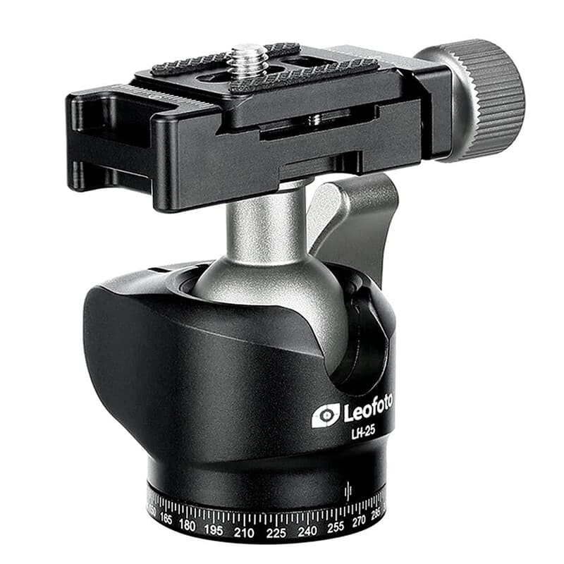 Leofoto LH-25 25mm Low Profile Mini Ball Head w/QR Plate LH-25 For Sale - EuroOptic