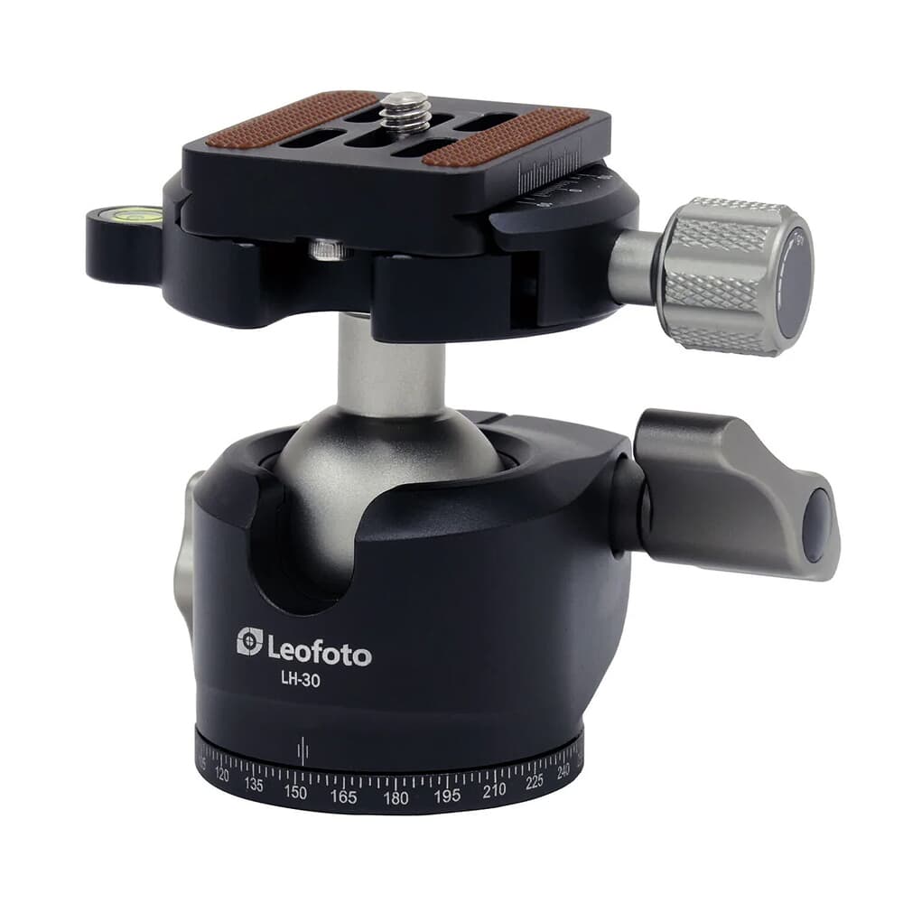 Leofoto LH-30 30mm Low Profile Ball Head w/QR Plate LH-30 For Sale ...