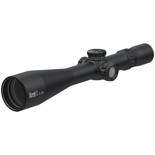 March FX Tactical 5-40x56 FMA-1 Reticle 1/4MOA Illuminated FFP ...