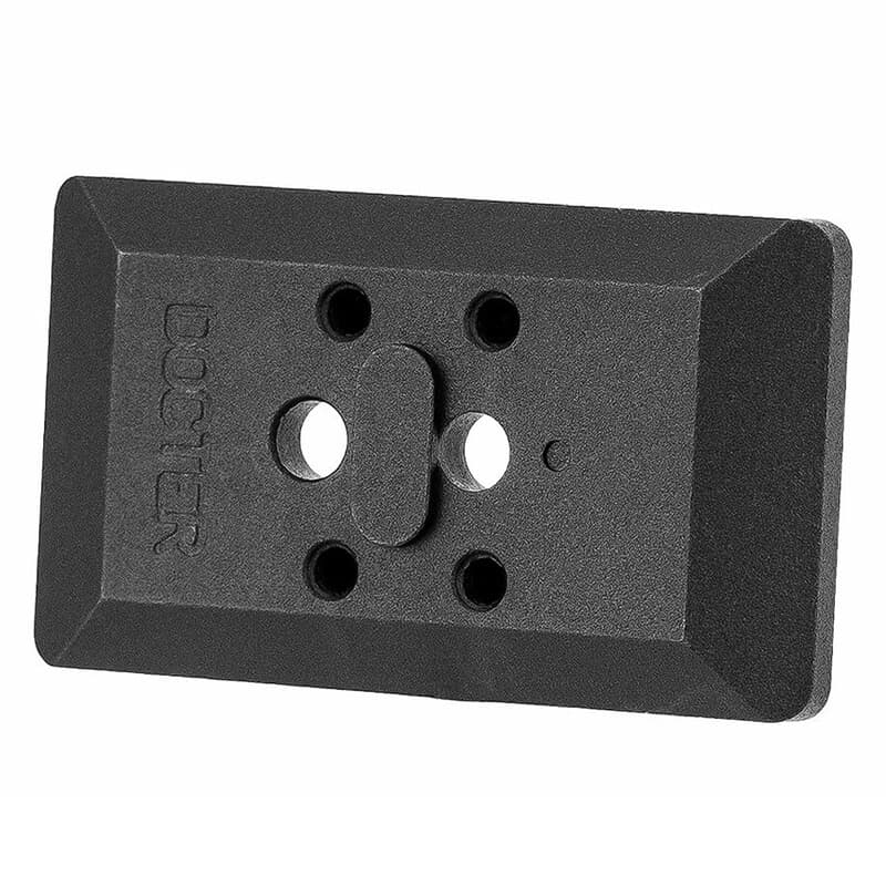 MDT Doctor Red Dot Adapter Plate for Scope Ring Cap Blk 105019-BLK For ...
