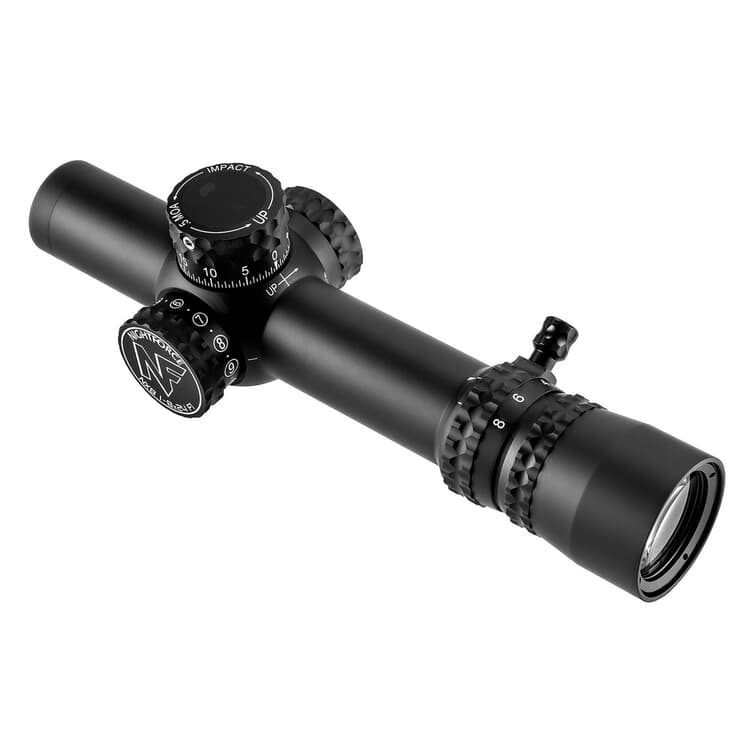 USED Nightforce NX8 1-8x24mm F1 - ZeroStop - .5 MOA Capped Windage PTL ...