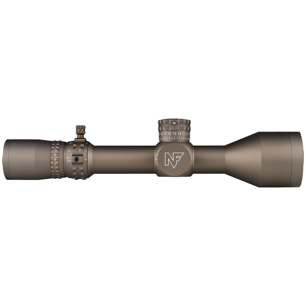 Nightforce NX8 2.5-20x50 F2 .250 MOA MOAR-CF2 Dark Earth Riflescope ...