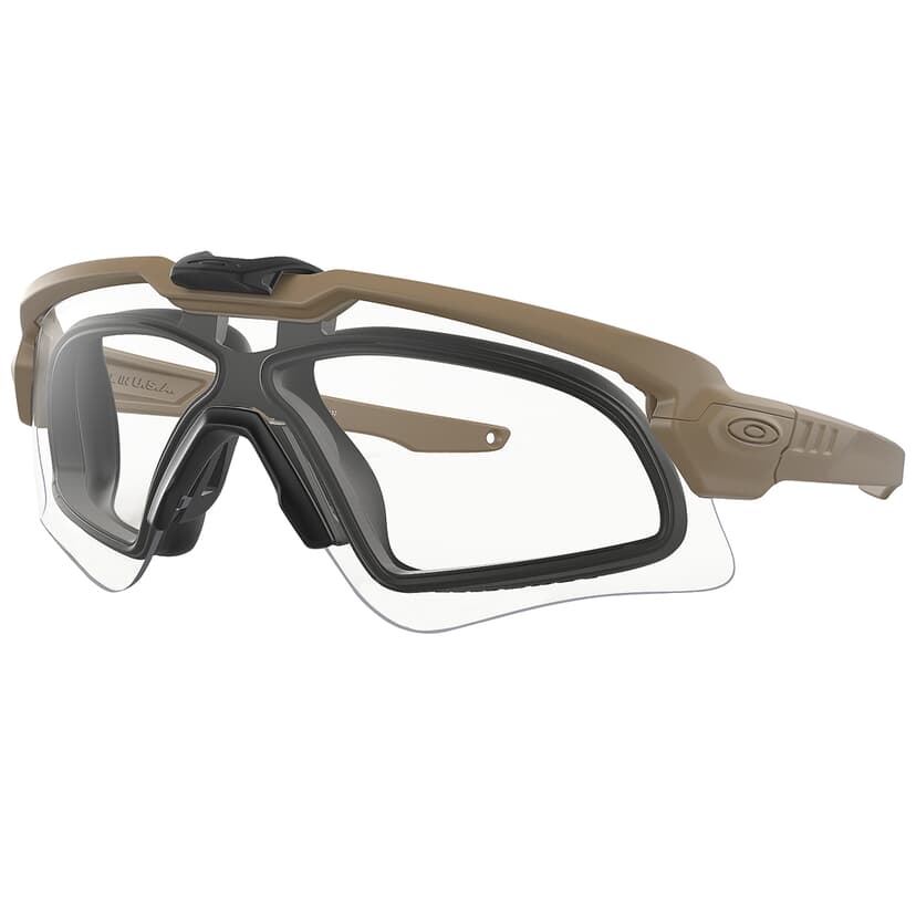 Like New Oakley SI Ballistic M-Frame ALPHA Tan Operator w/Kit Square ...
