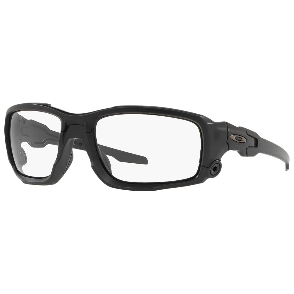 Oakley SI Ballistic Shocktube Matte Black w/Clear and Grey Lens Array ...