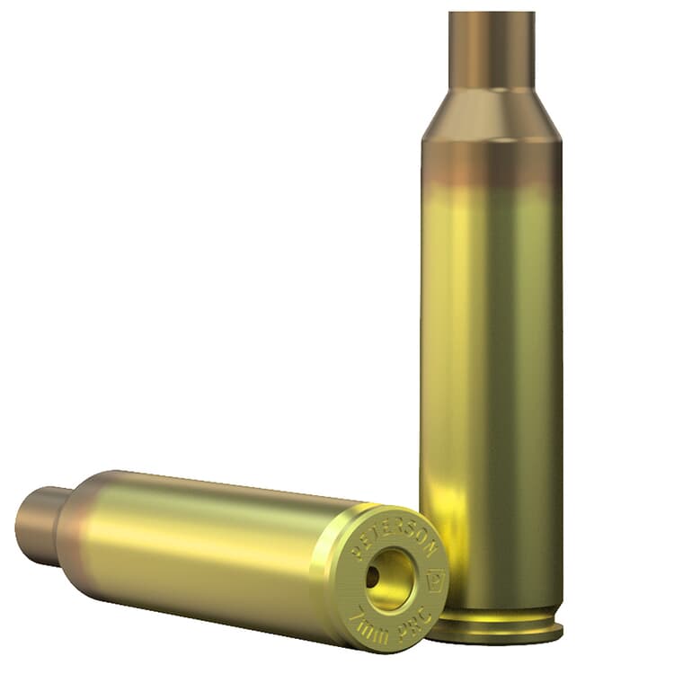 Peterson 7mm PRC Brass Casings Box of 50rds 40073R For Sale - EuroOptic
