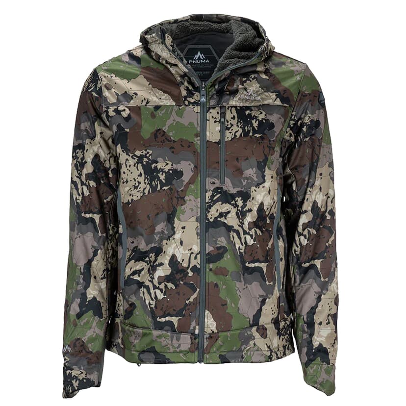 Pnuma Outdoor Alpha Vertex Jacket Caza Veil Camo S P1001CS For Sale ...