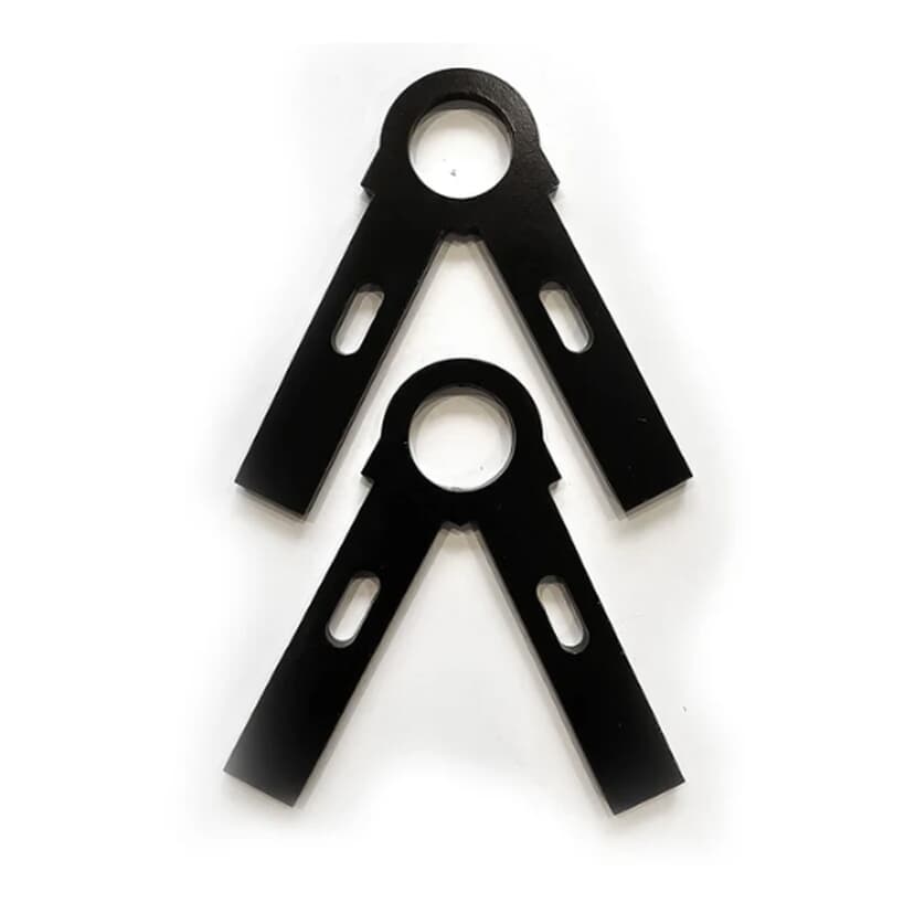 Precision Targets 1" Conduit Leg/Cross Bar Brackets 2pc 1-CLCBB-2 For ...