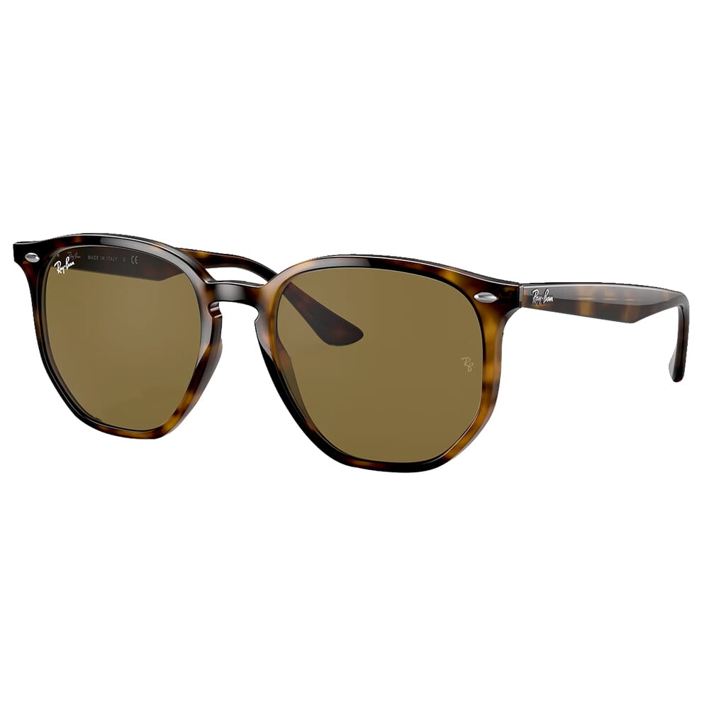 Ray-Ban 0RB4378 Polished Havana Sunglasses w/Gradient Brown Lenses ...